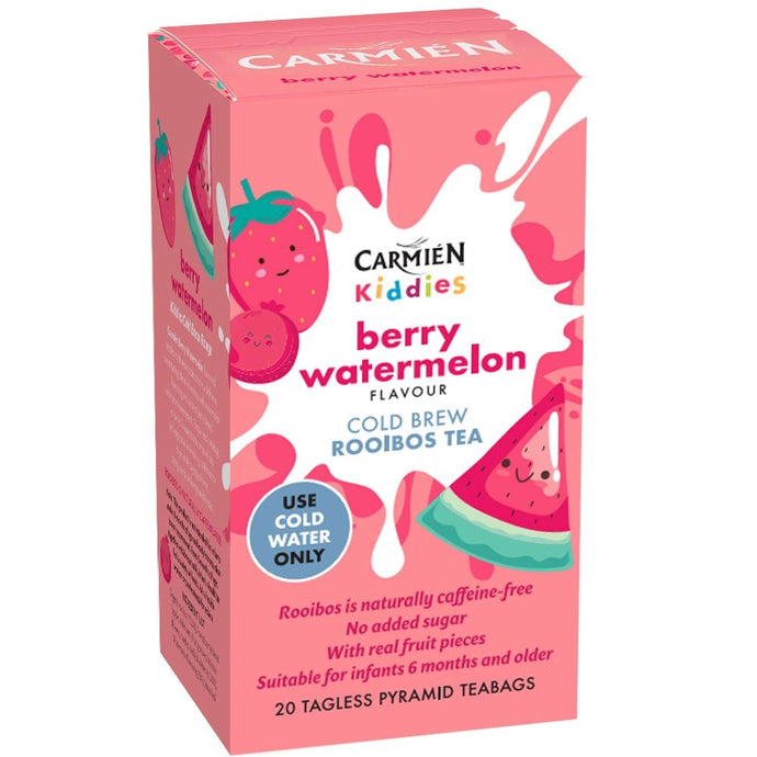 Carmien Tea - Kiddies Cold Brew Berry Watermelon 20s – Wellness ...